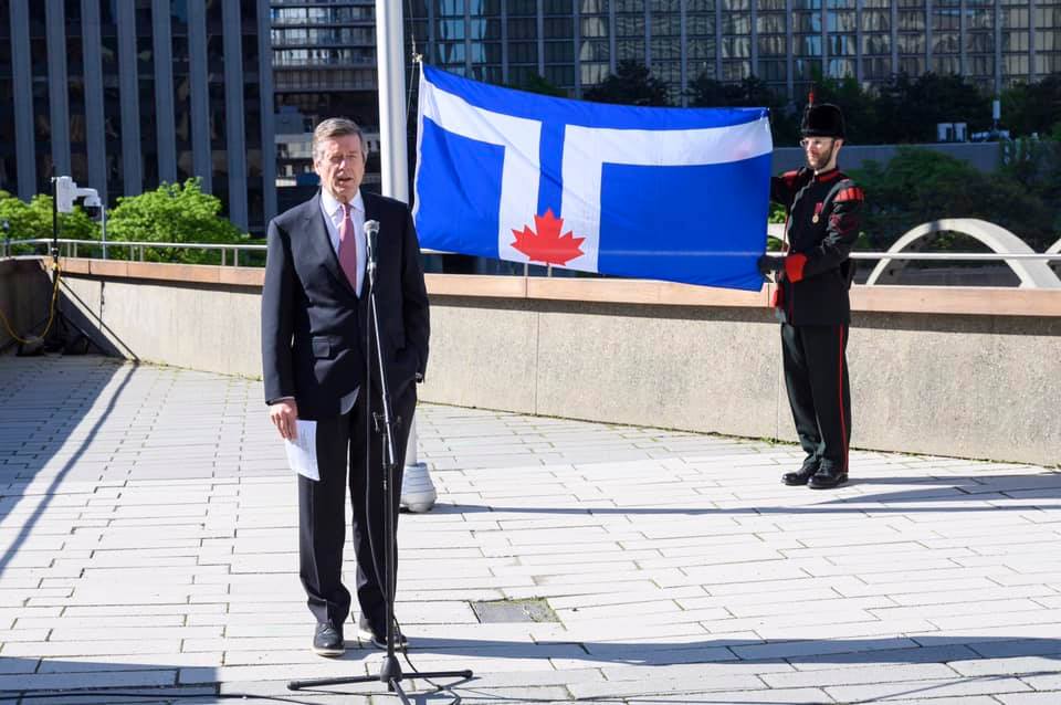 Mayor John Tory Raises Toronto Flag to Commemorate and Proclaim D-Day ...