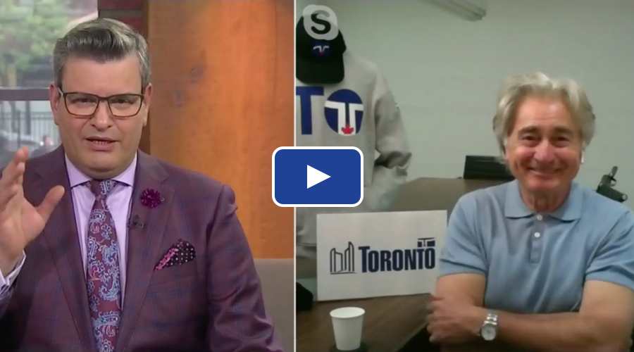 News - The Official Flag of Toronto Designed by Rene DeSantis in 1974